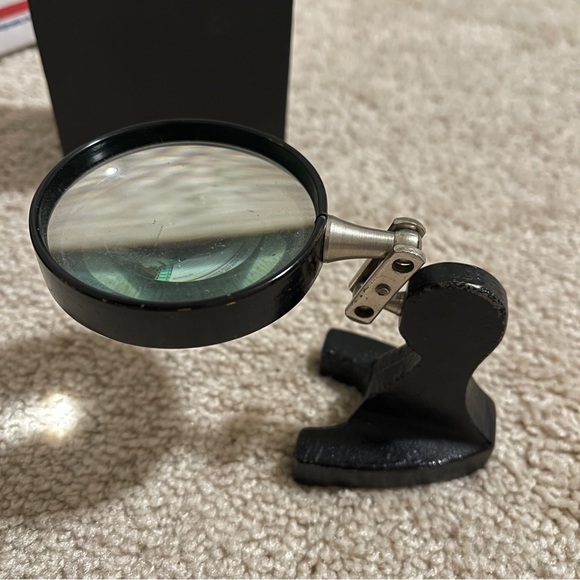 S&A | Office | Vintage Swift Anderson Boston Metal Magnifying Glass ...